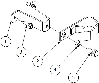 Michel's (OEM) 5" or 7" Crank Lock Retainer Assembly Parts | Carolina Tarps